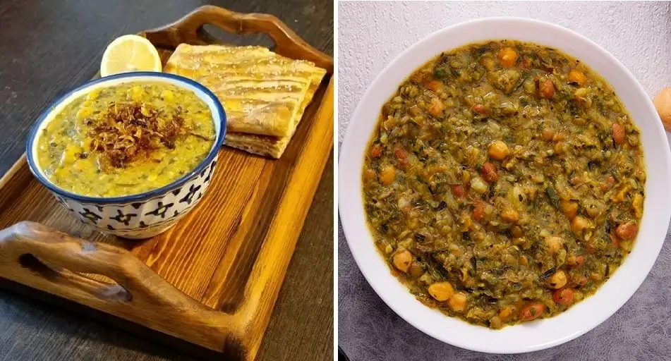 طرز تهیه آش سبزی به روش شیرازی ها / طعم و مزه این آش محلی رو حتما ...