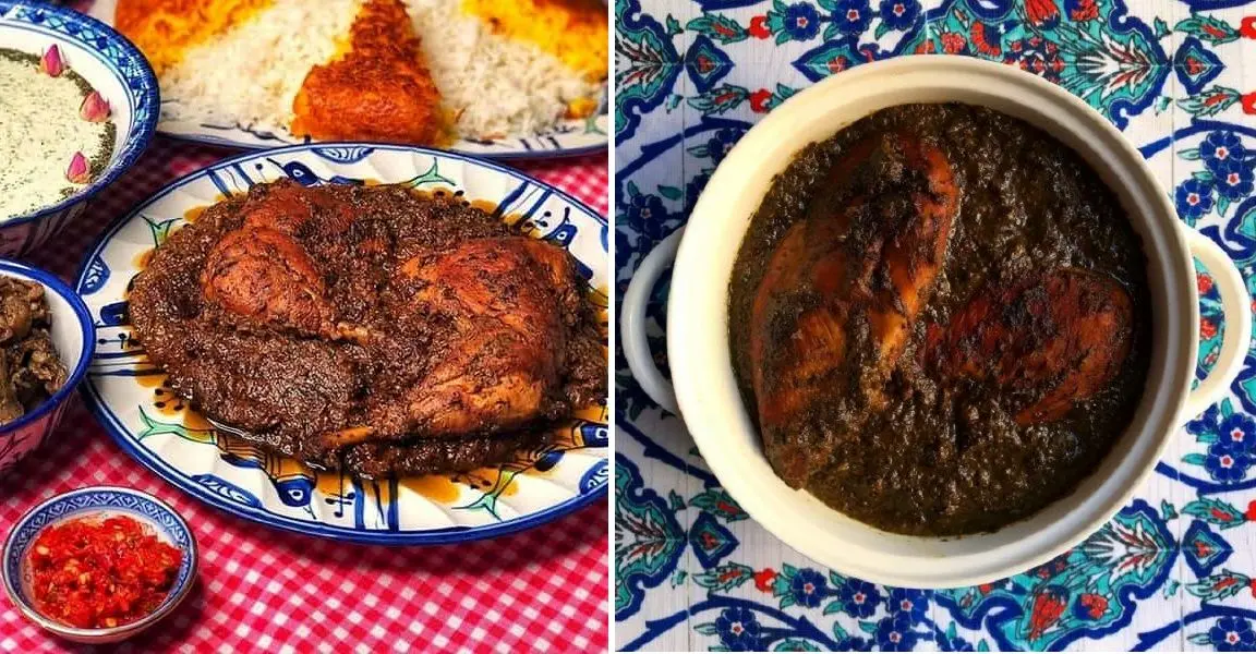 طرز تهیه خورشت مرغ ترش به روش اصیل / همراه کته یه ترکیب برنده واسه ناهار