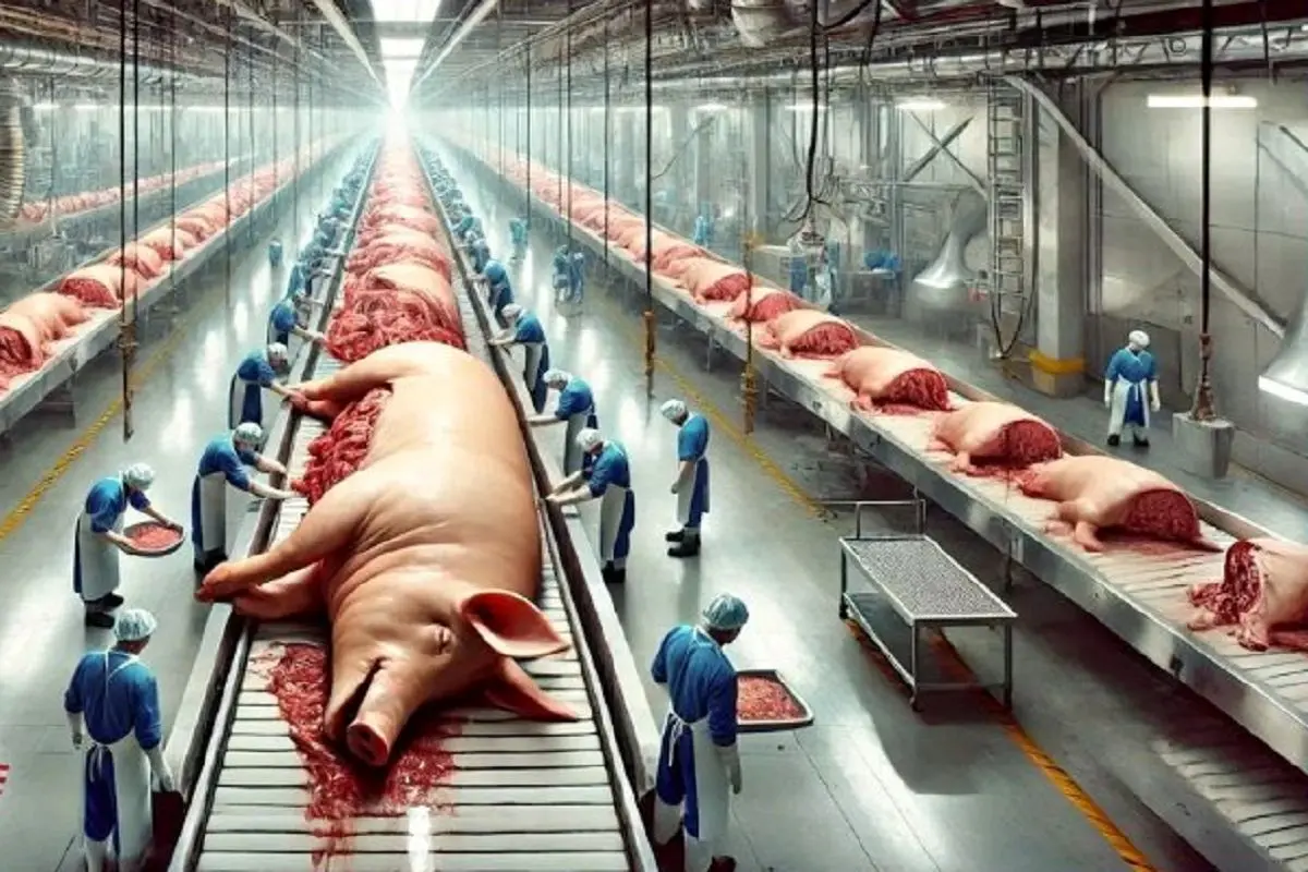 فرآوری خوک؛ آینده پرورش خوک صنعتی و پیامدهای جهانی هر مزرعه خوک