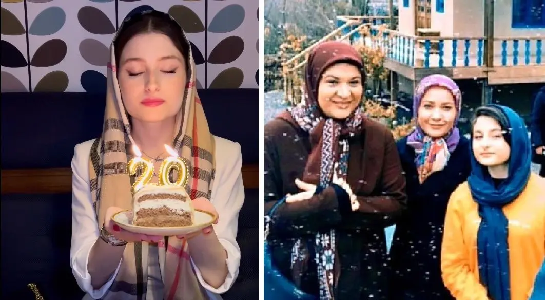 بیوگرافی سارا و نیکا فرقانی در تولد 21 سالگی دختران نقی پایتخت با
