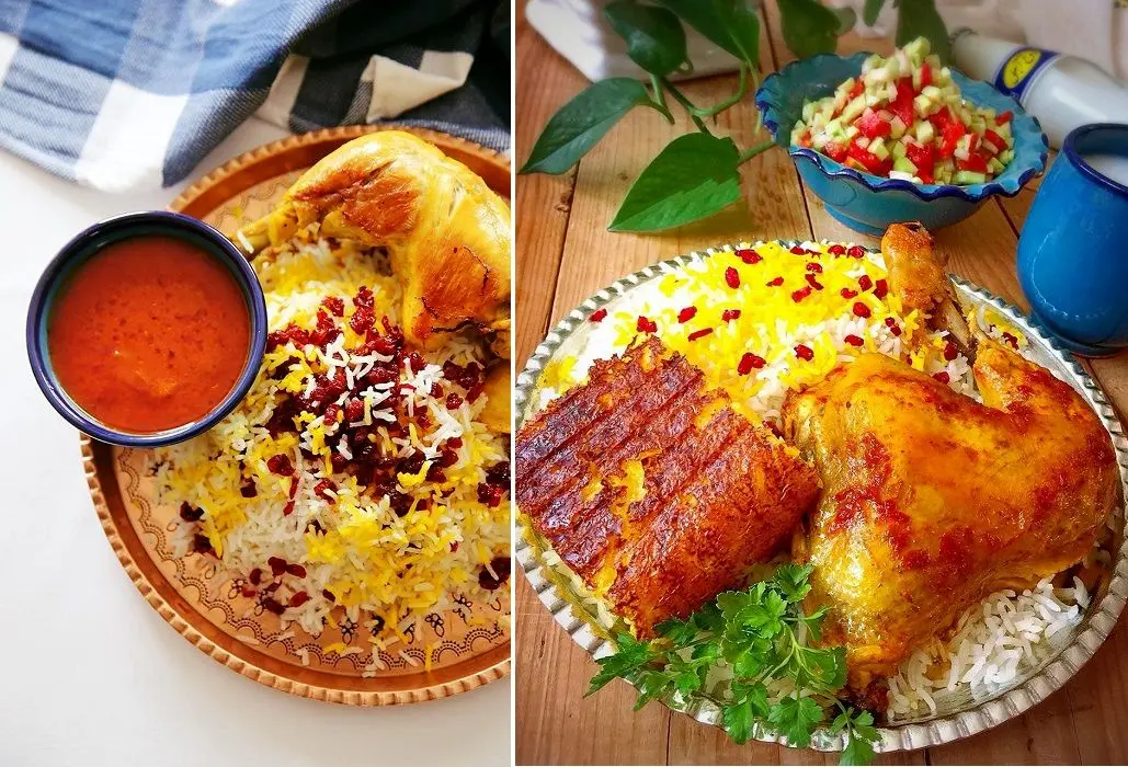 بهترین زرشک پلو با مرغ عمرت رو به جای رستوران تو خونه خودت بخور طرز